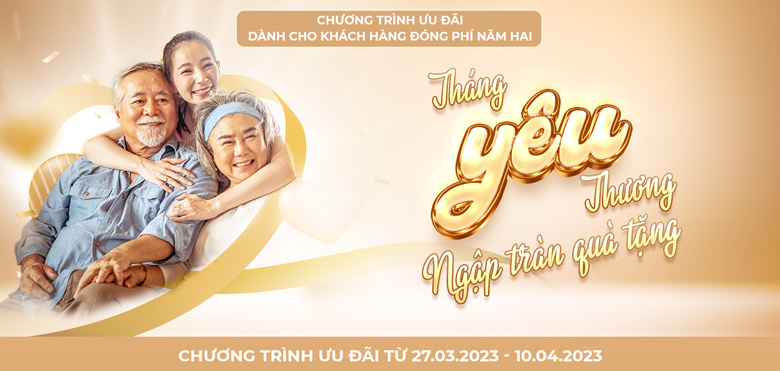 Chương trình tri ân khách hàng tháng 04/2023 đợt 2 | Prudential Việt Nam