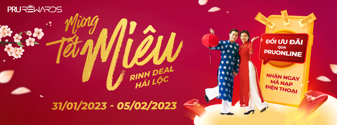 Chương trình ưu đãi Mừng Tết Miêu – Rinh Deal Hái Lộc | Prudential Việt Nam