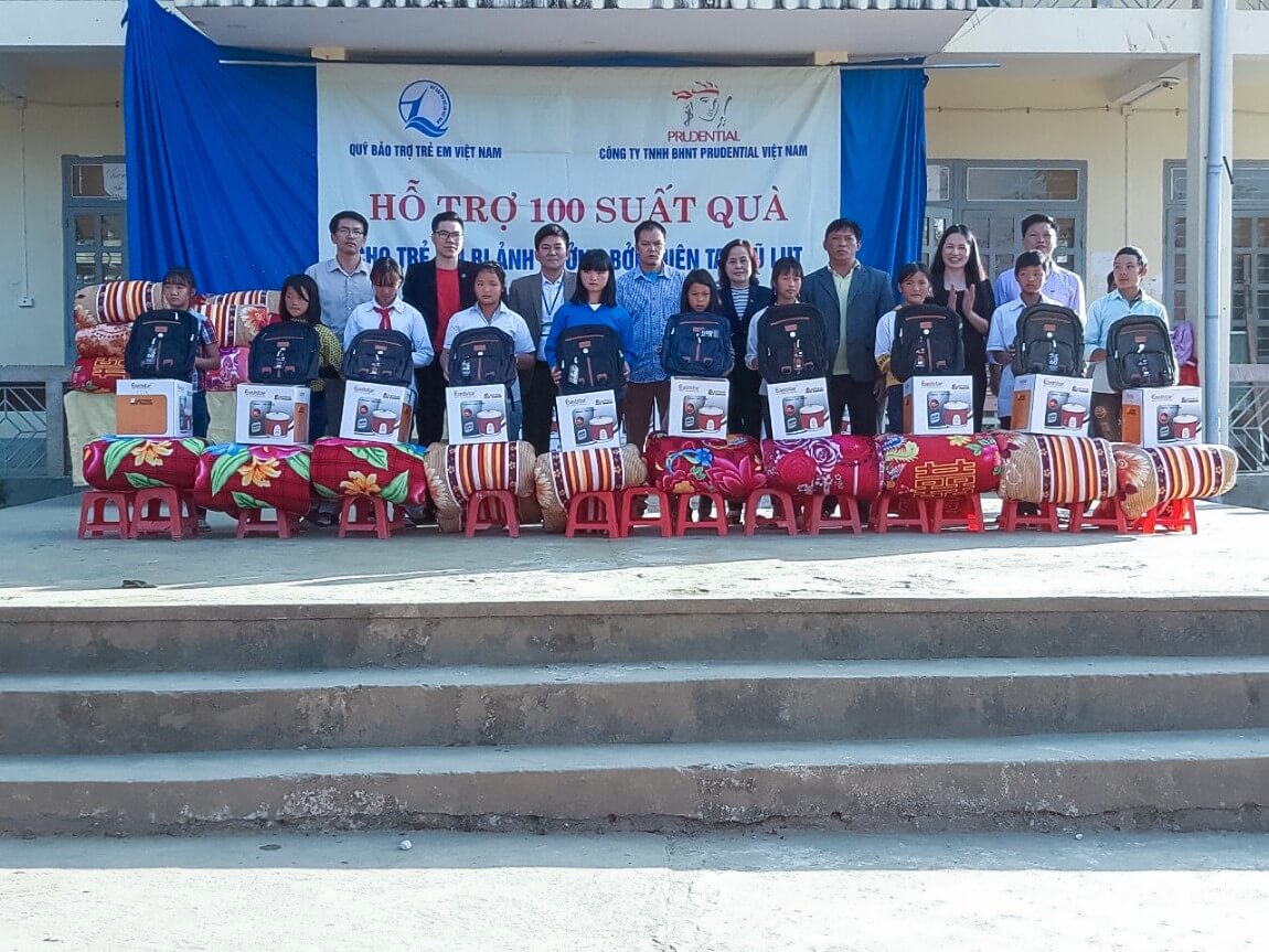 Cứu trợ ứng phó giảm rủi ro thiên tai | Prudential Việt Nam