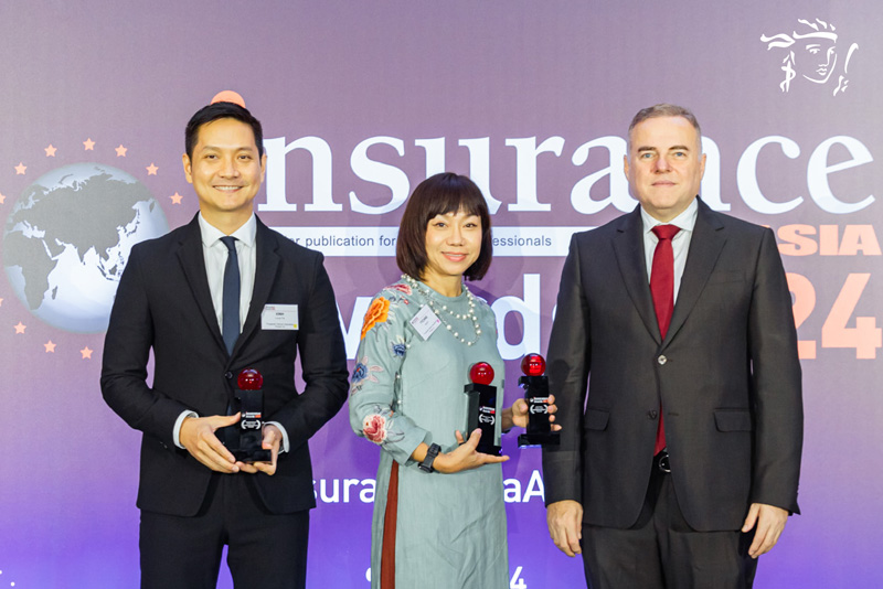 Prudential “gặt” hat-trick tại lễ trao giải Insurance Asia Awards 2024 | Prudential Việt Nam